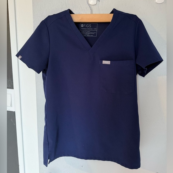 Figs | Tops | Figs Technical Collection Deep Blue Top | Poshmark